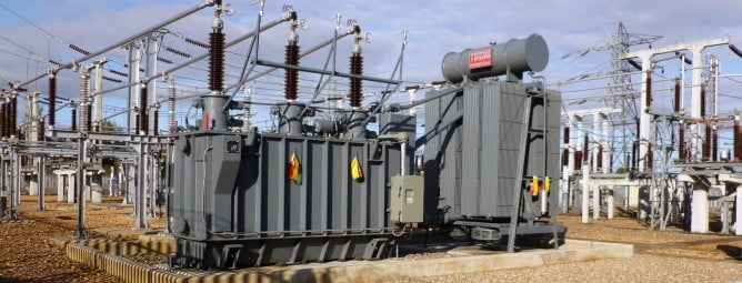 Bicester North substation, Oxfordshire - Glanville Group